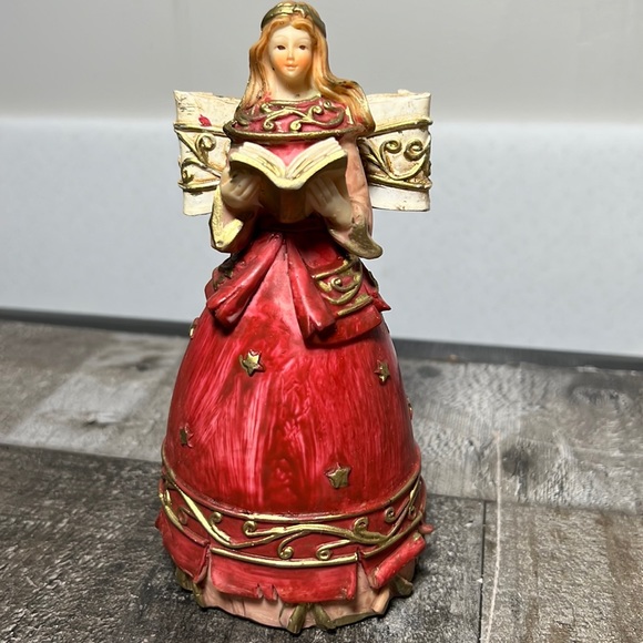 Holiday | Polystone Singing Angel Figurine | Poshmark